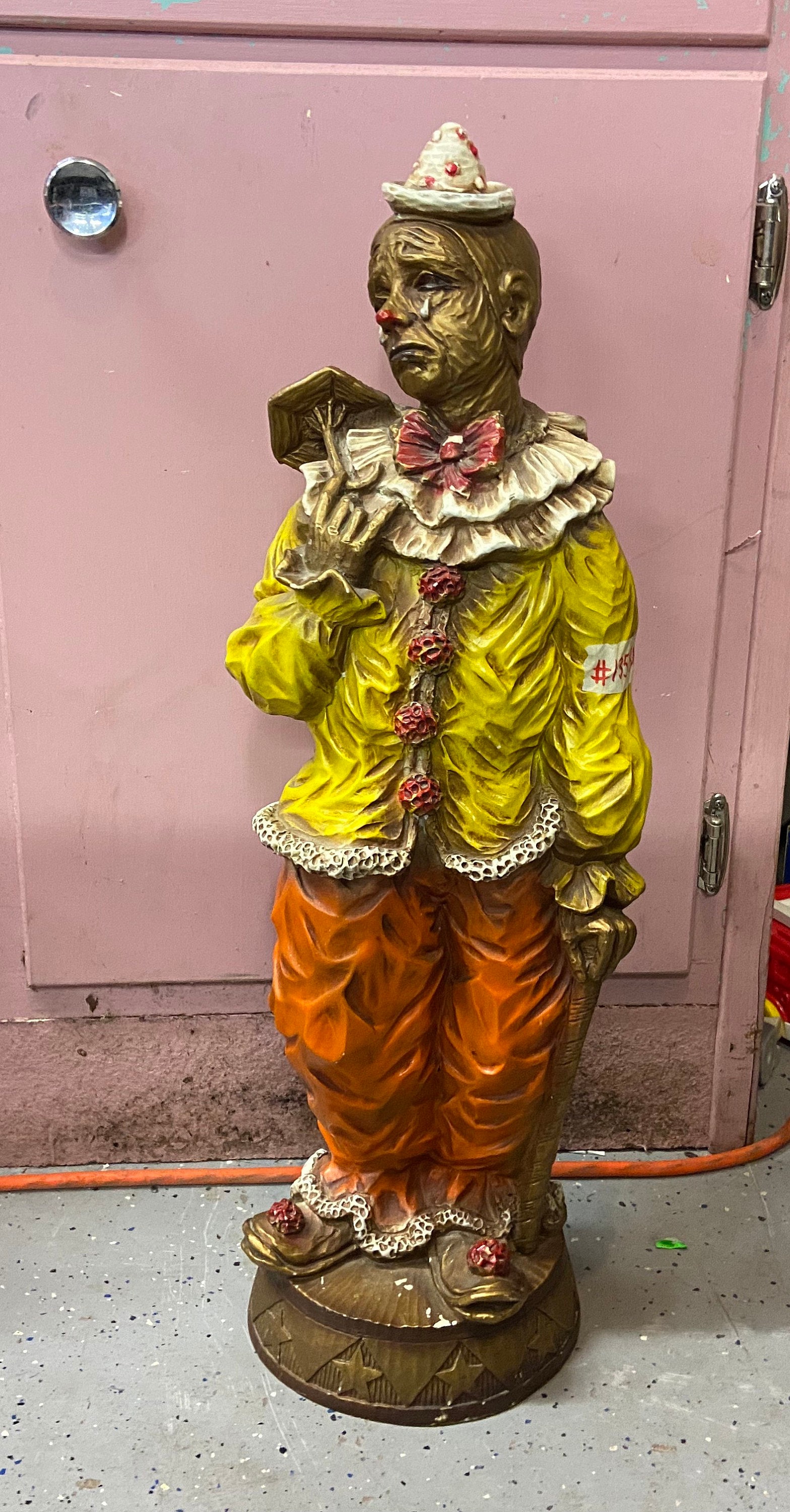 Vintage Universal Statuary Clown Chicago 349 24 Tall | Etsy Vintage Universal Statuary Clown Chicago 349 24 Tall | Etsy