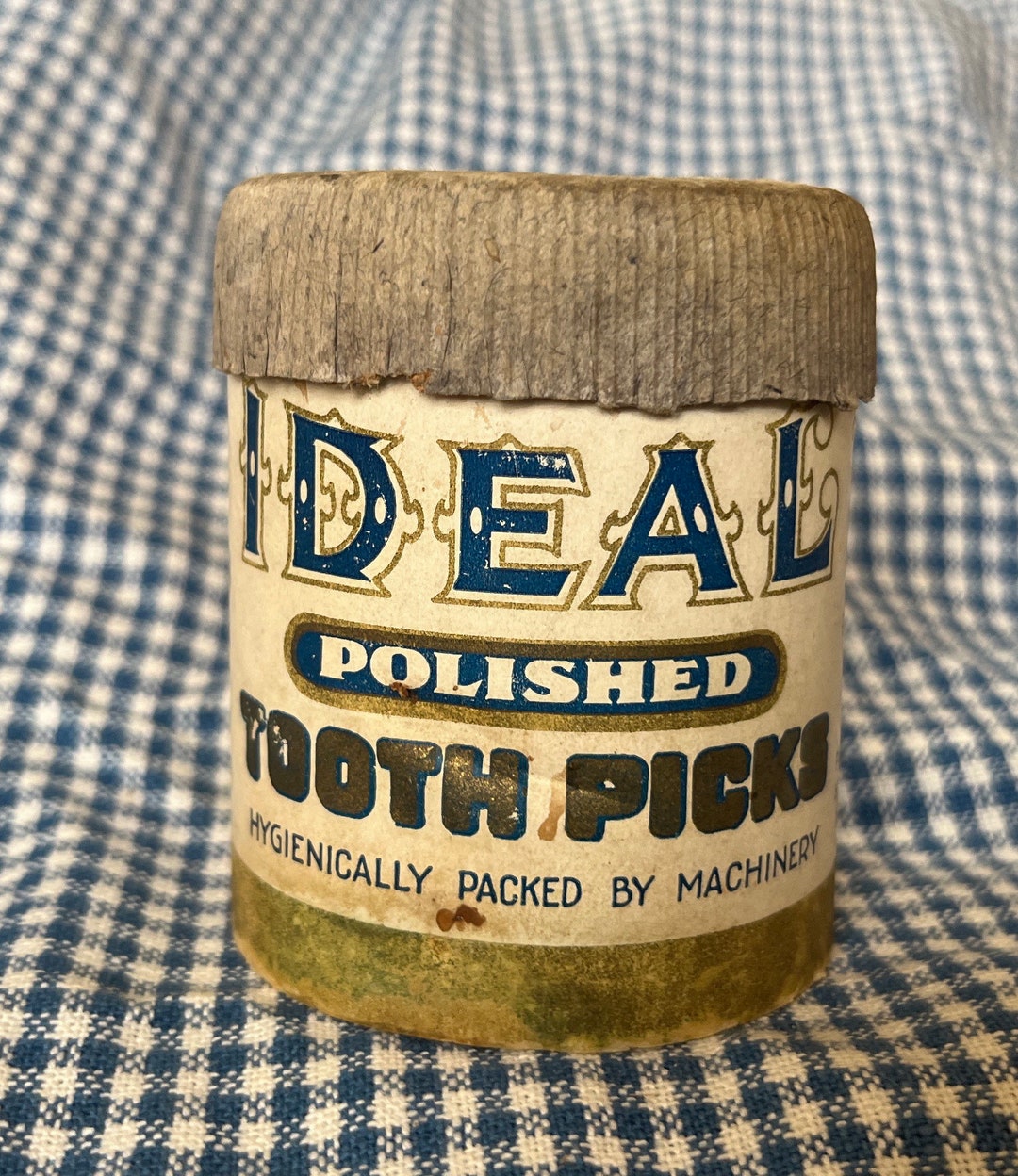 Vintage 1920-1930s RARE Round Ideal Brand Polished Tooth Picks ...