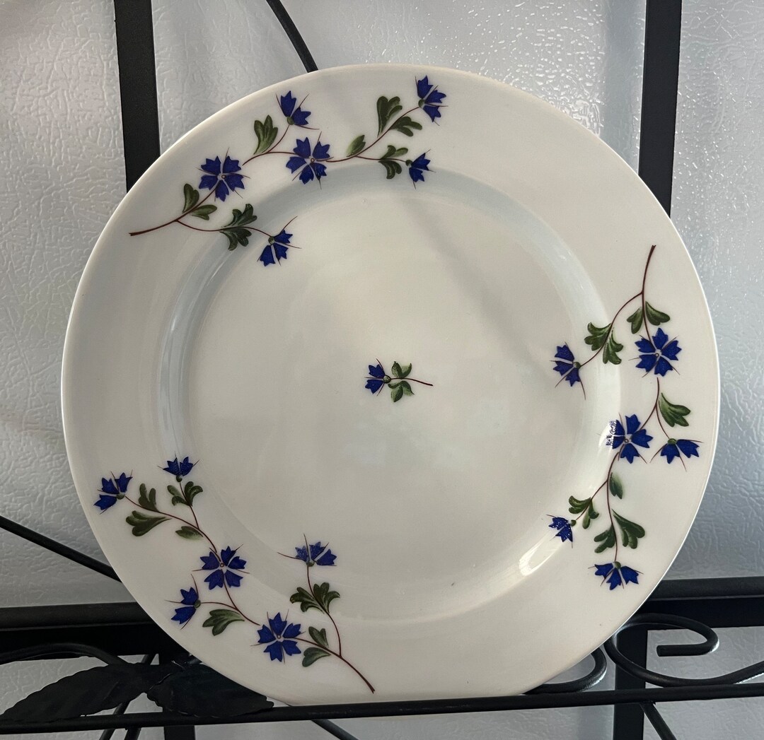 Vintage Cordon Bleu Luncheon Set - 3 Plates 4 Cups & Saucers - Etsy