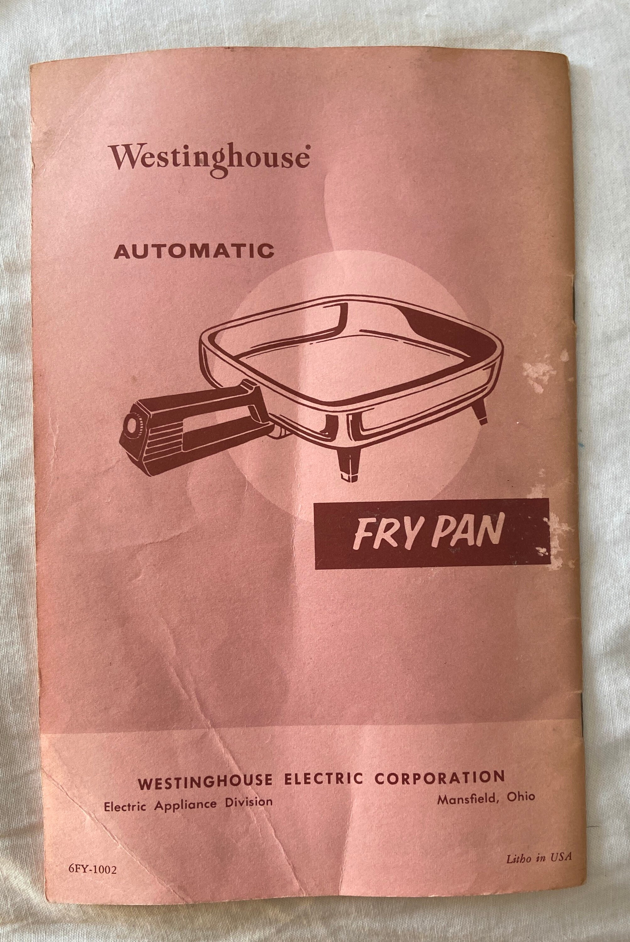 Westinghouse electric frypan store