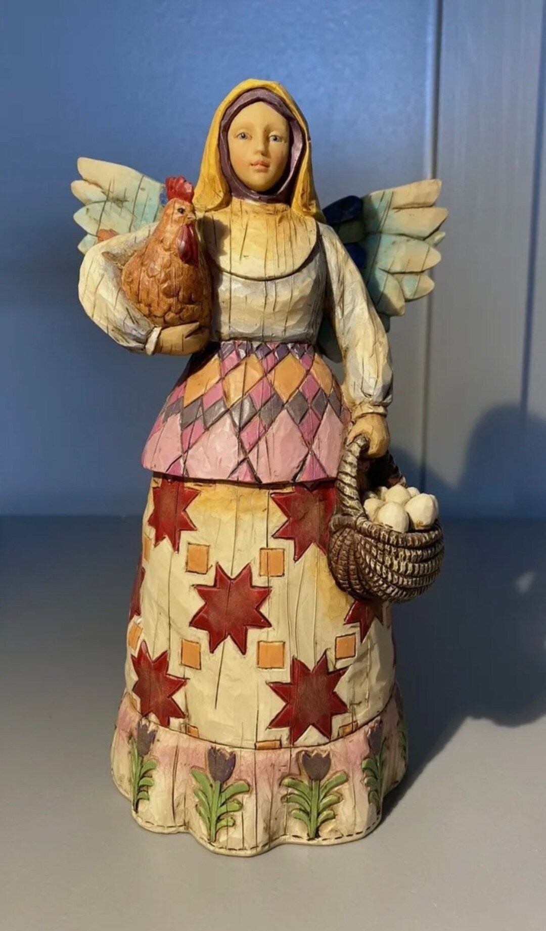Jim Shores 2002 Angel of Faithfulness Figurine by Enesco & Heartwood ...