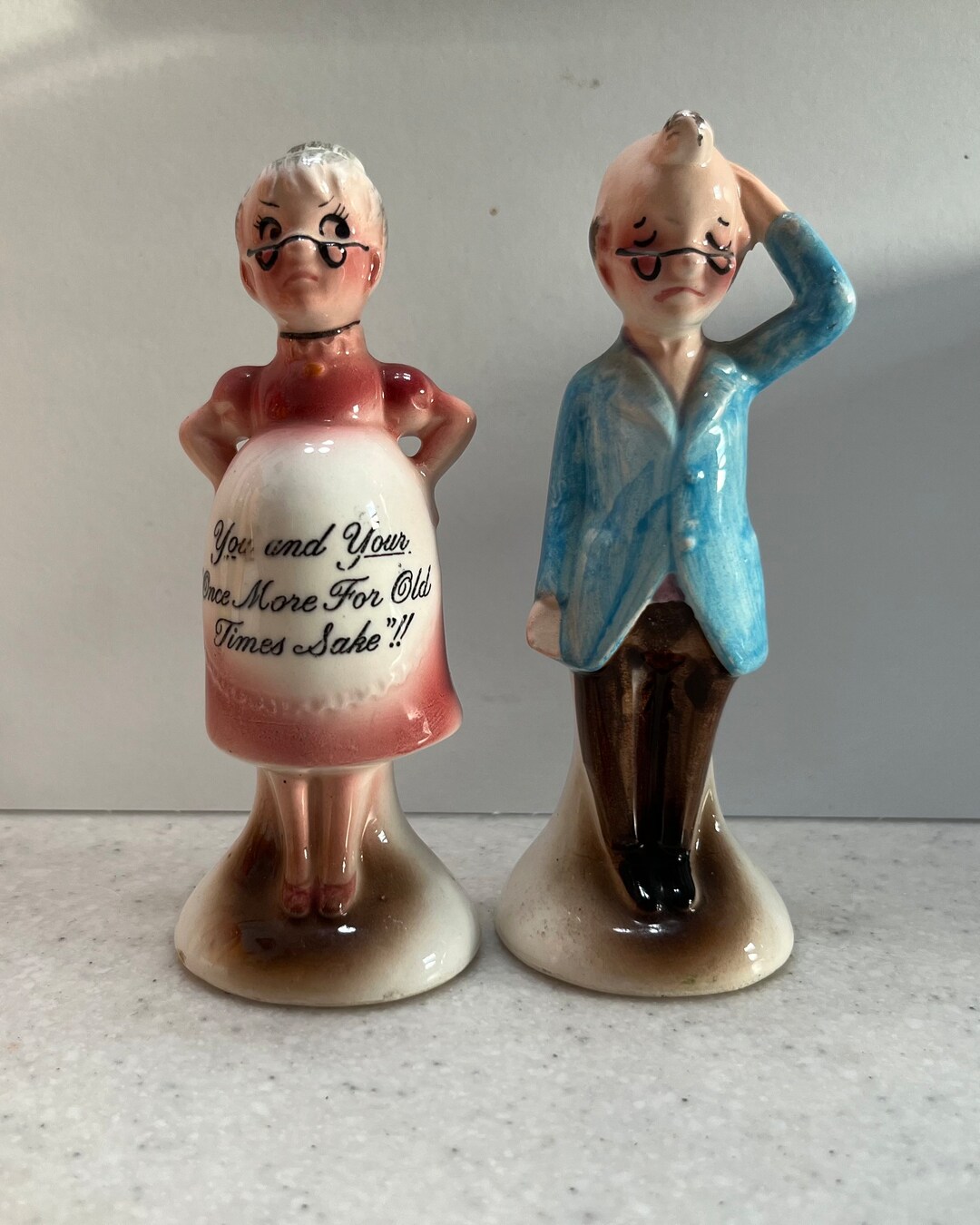 Vintage Collectible Enesco Ceramic/porcelain “you and Your Once More ...