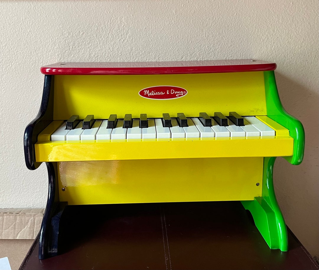 Collectible Melissa & Doug Learn-to-play Piano With 25 Color - Etsy