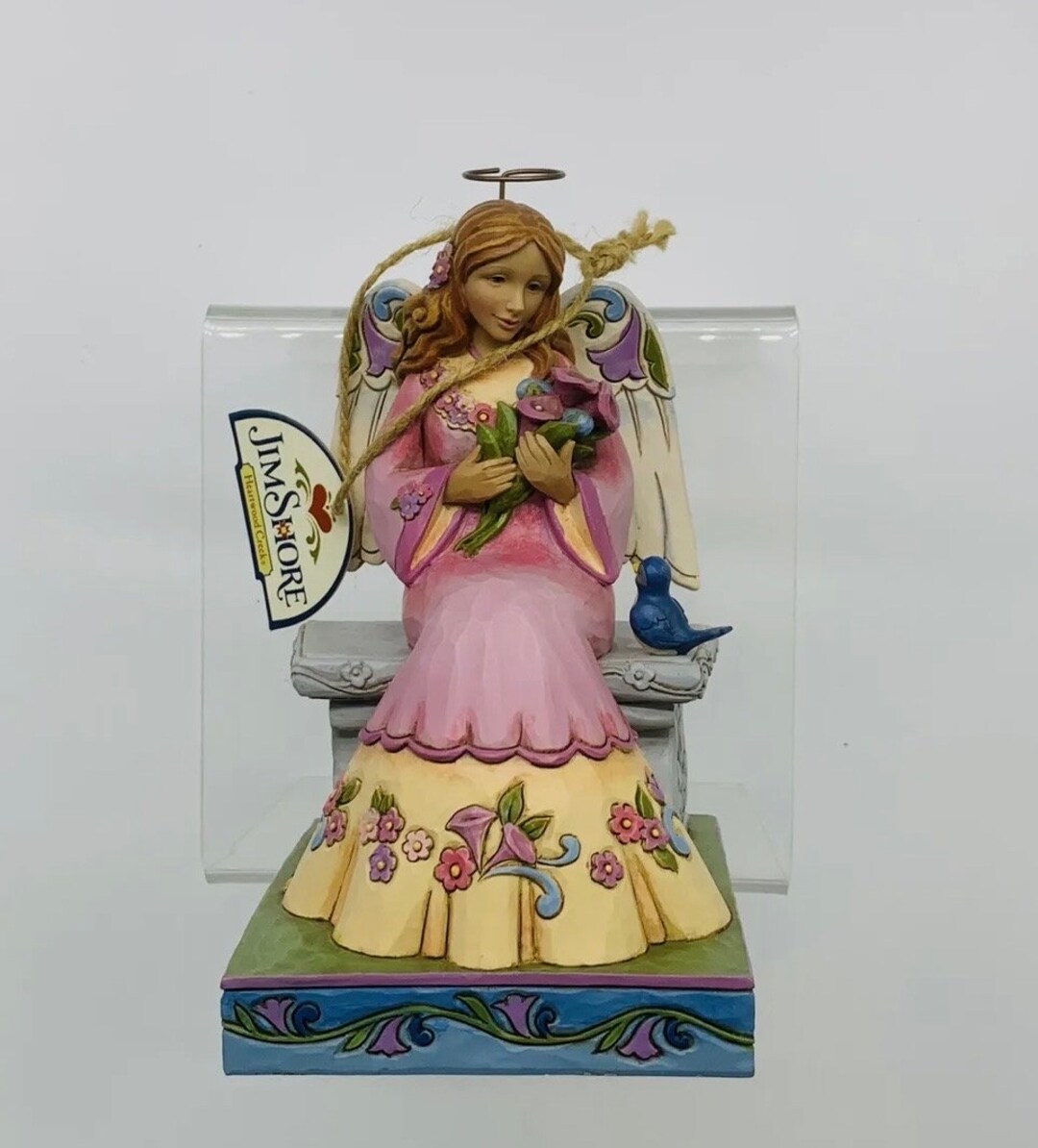 Jim Shores Beauty in the Garden Angel Figurine by Enesco & Heartwood ...
