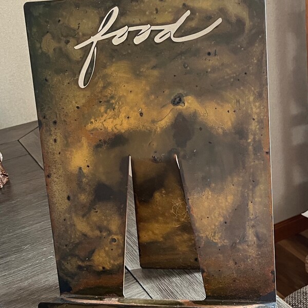 Metal Magnetic Recipe Holder - Etsy