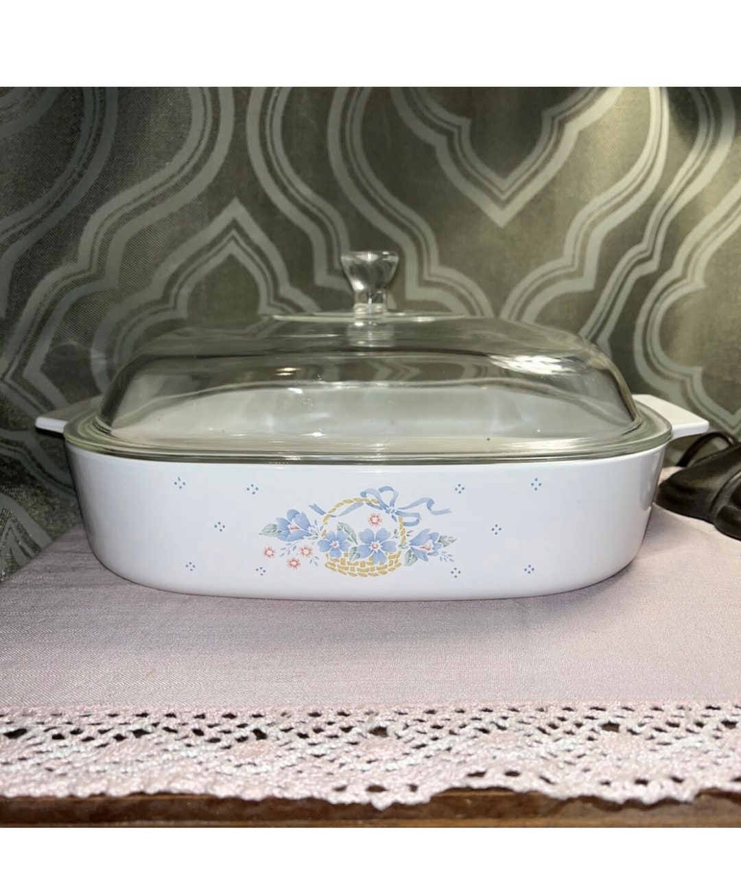 Vintage Discontinued Collectible Corning Ware A-10-B Country Cornflower ...