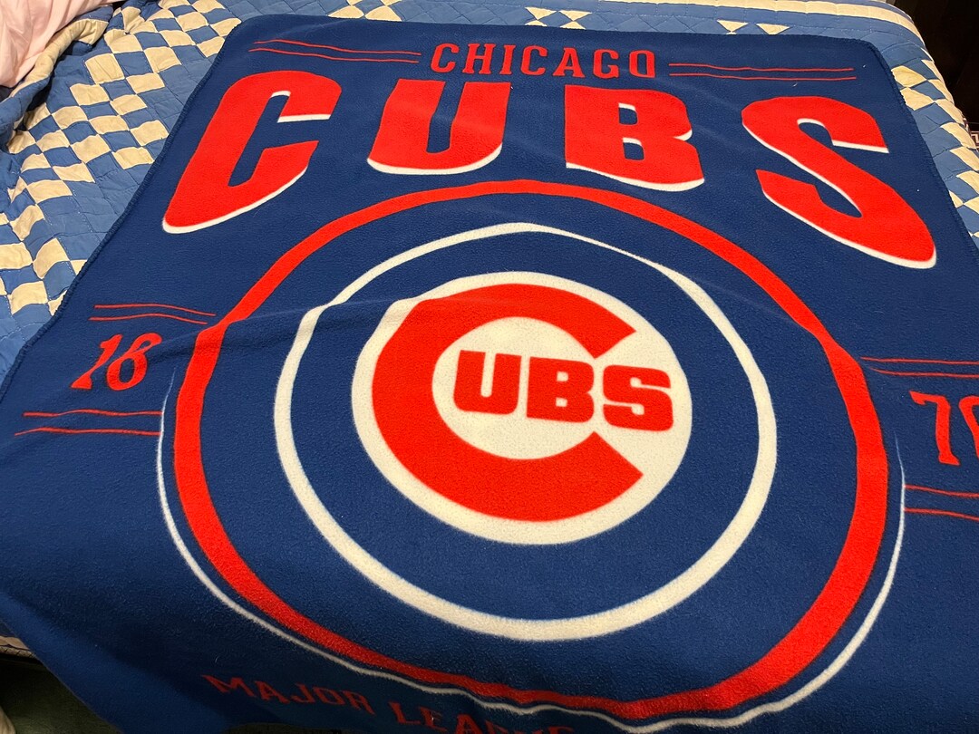 Vintage Chicago Cubs 60” by 48” Throw - Etsy