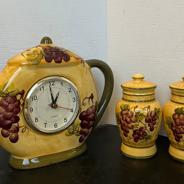 Teapot Clock - Etsy