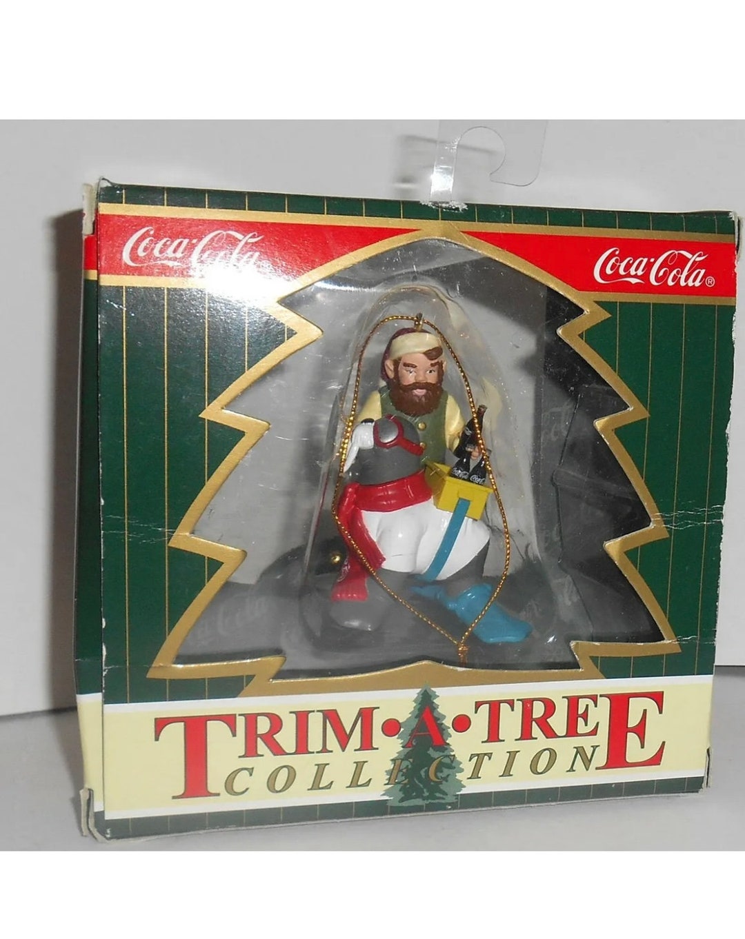 Vintage Collectible 1998 Coca-cola Trim A Tree Collection Elf Walrus ...