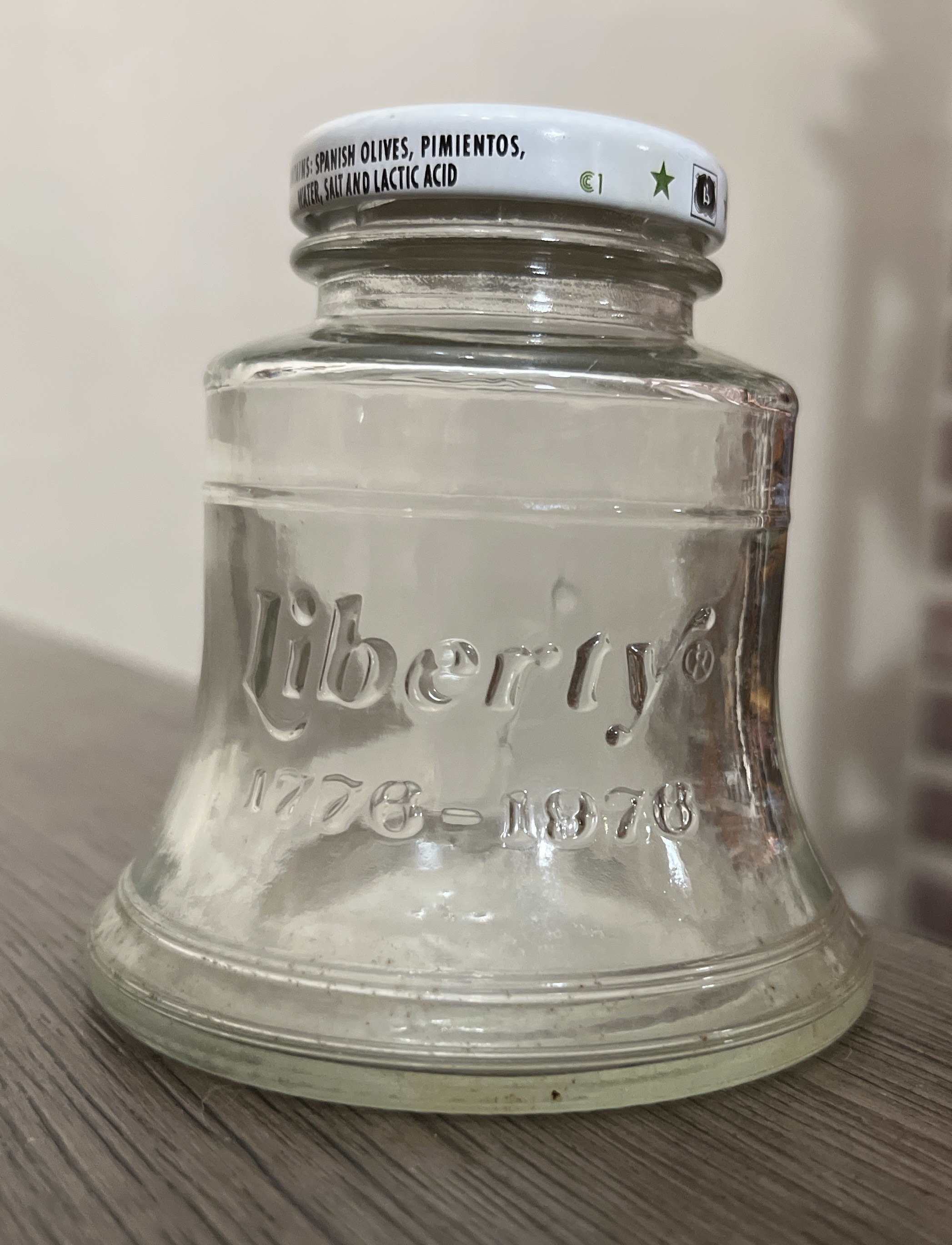 Vintage Liberty Spanish Olives Bicentennial With Lid 1776-1976 - Etsy