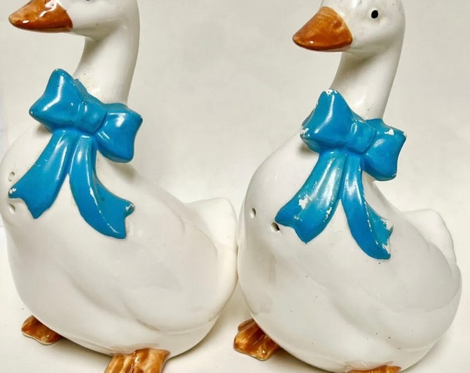 Vintage Collectible B&D Japan Ceramic Goose Salt Pepper Shakers - Etsy