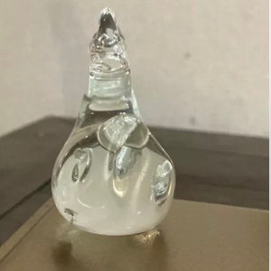 Vintage Goose Duck Swan Glass Paperweight - Etsy