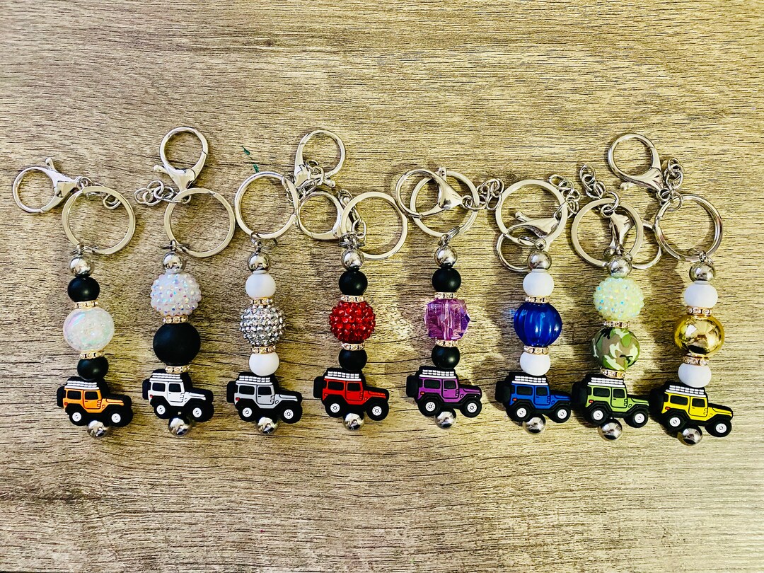 Vehicle Silicone Bar Key Chains | Vehicle Silicone Focal | SUV Focal ...