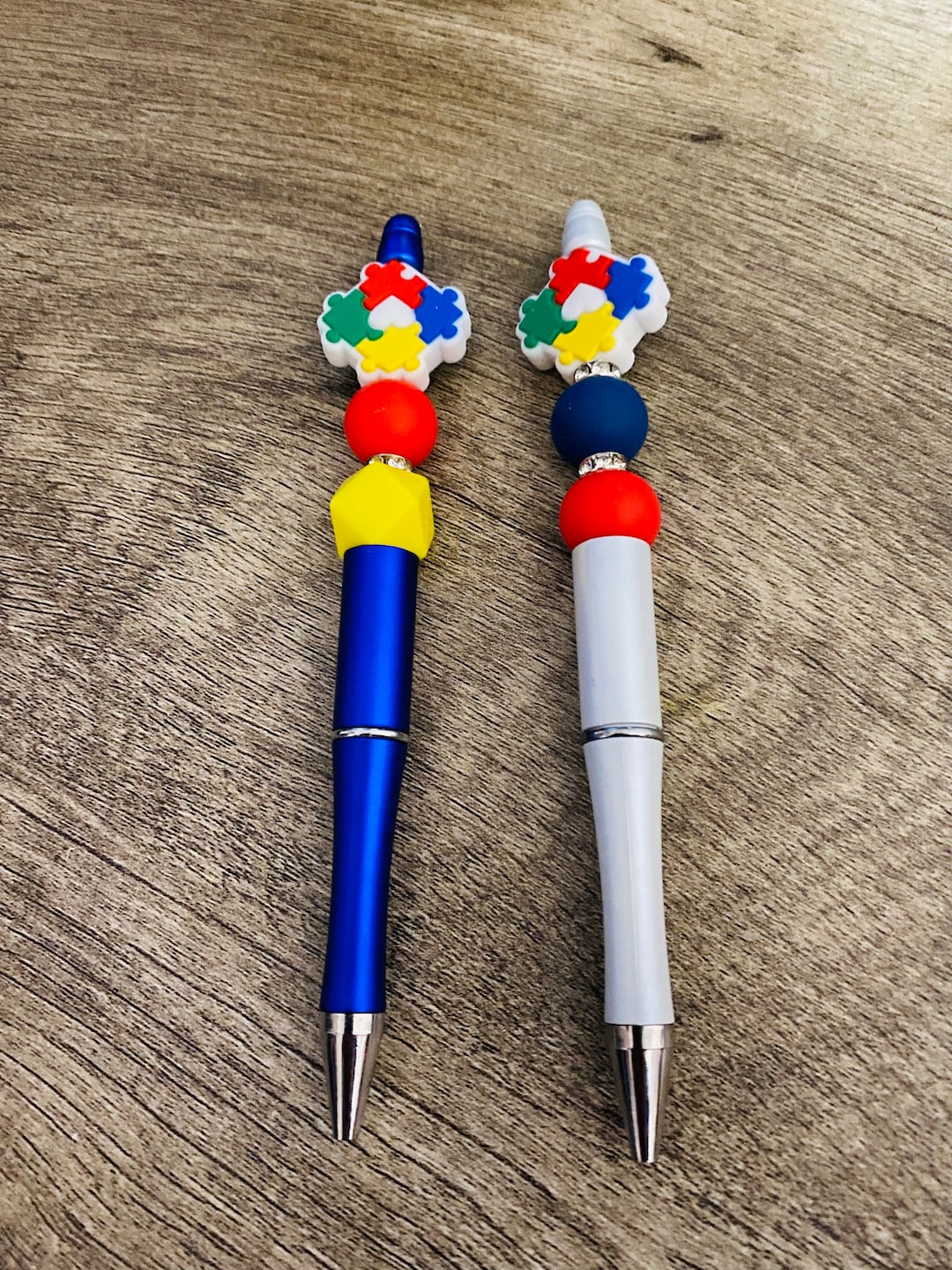 Autism, Silicone Beaded Pens, Pens, Silicone, Beads, Cute Pens, Fun ...