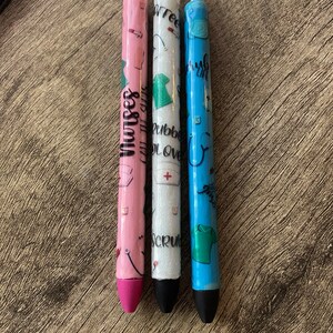 Nurse Glitter Gel Pens, Resin Pen, Scrublife Pens, Inkjoy Gel Pens ...