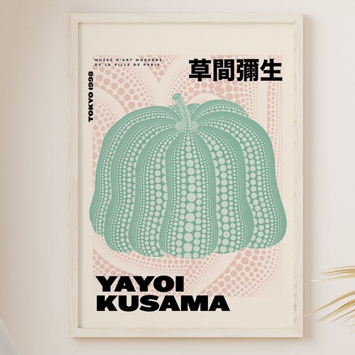 Yayoi Kusama Pumpkin Exhibition Poster Yayoi Art Poster - Etsy Canada