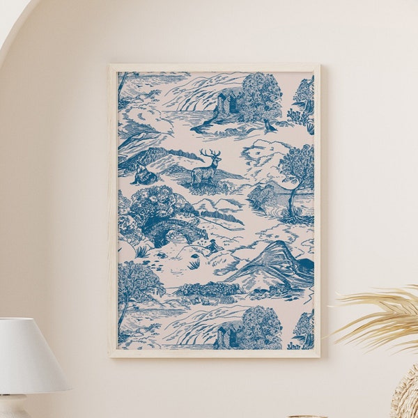 Vintage Toile - Etsy