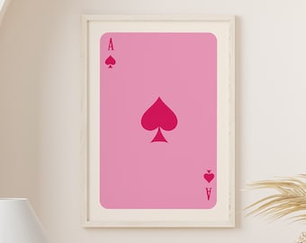 Ace of Spades Pink - Etsy
