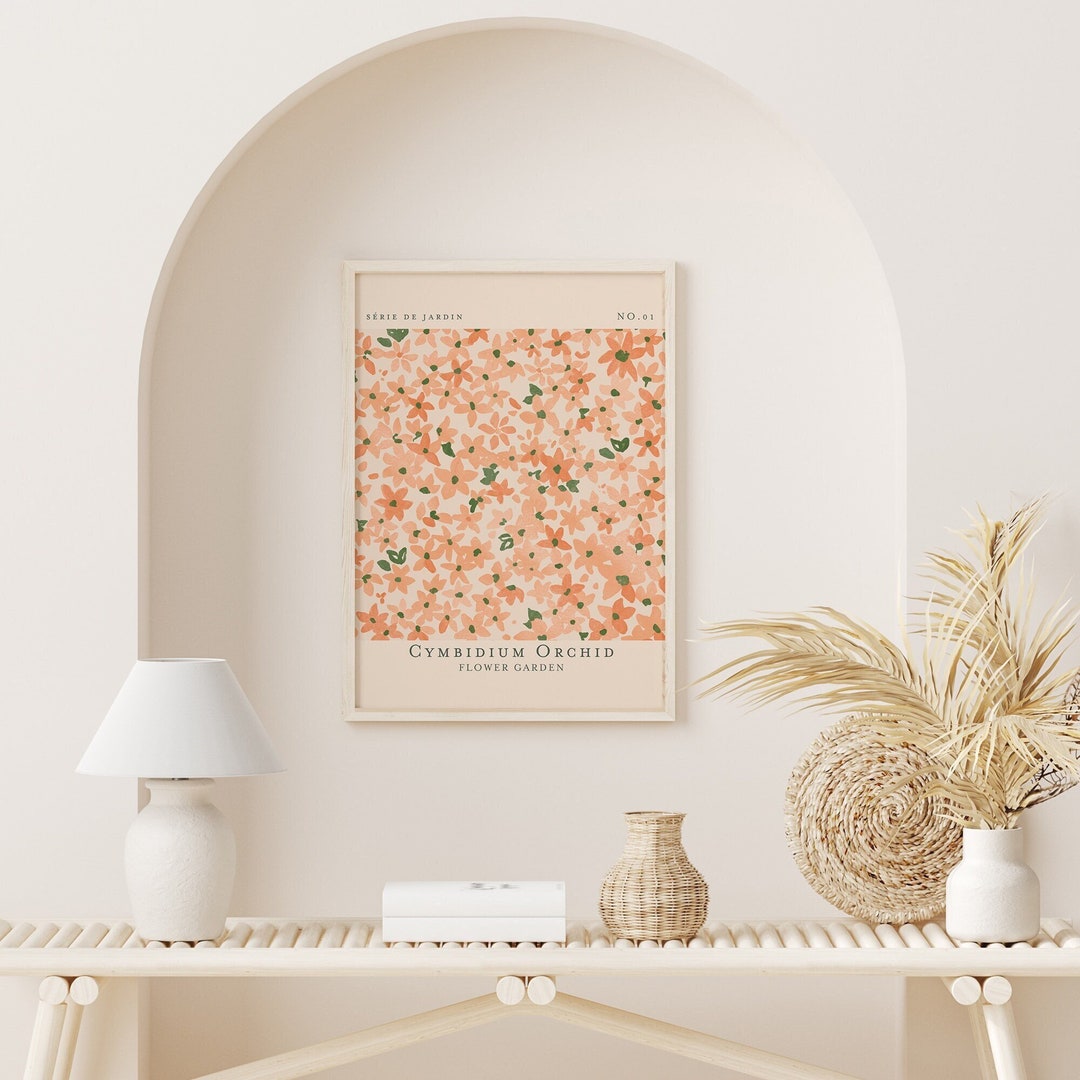 Flower Garden Print Flower Market Exhibition Poster Flower - Etsy