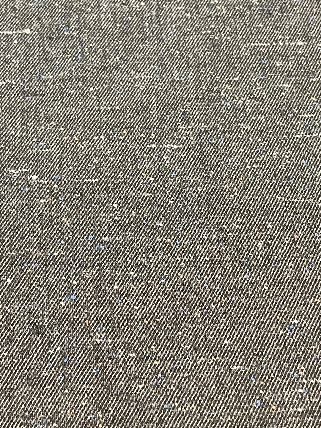 Swatch of Summer Wool Suiting. Charcoal/grey /twill - Etsy