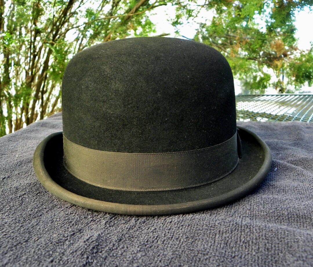 USA Vintage AVENGERS Wool Felt Bowler Hat Olympic Riding - Etsy