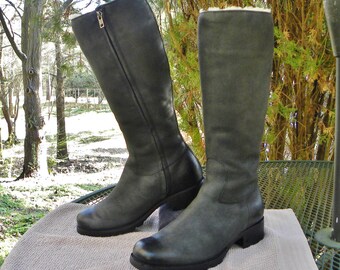 Women Vintage Brown Seldon Suede Wide Calf Tall Boots by Ugg Australia Size 9 Etsy