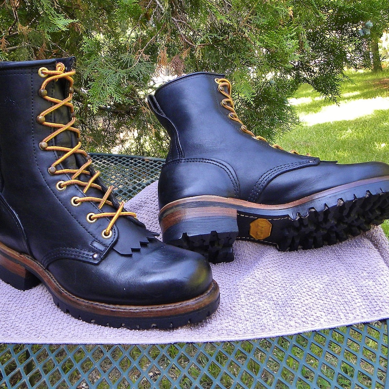Logger Boots - Etsy