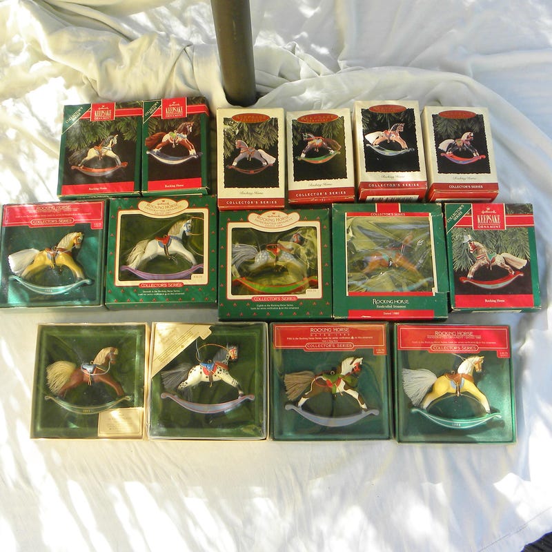 Christmas Hallmark Horse - Etsy