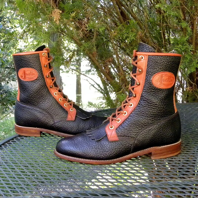 Justin Roper Boots - Etsy