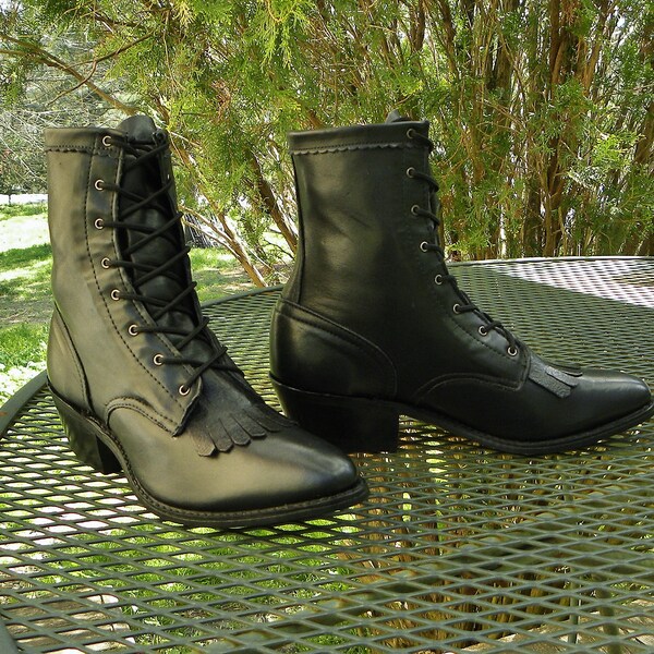Lace up Packer Boots - Etsy