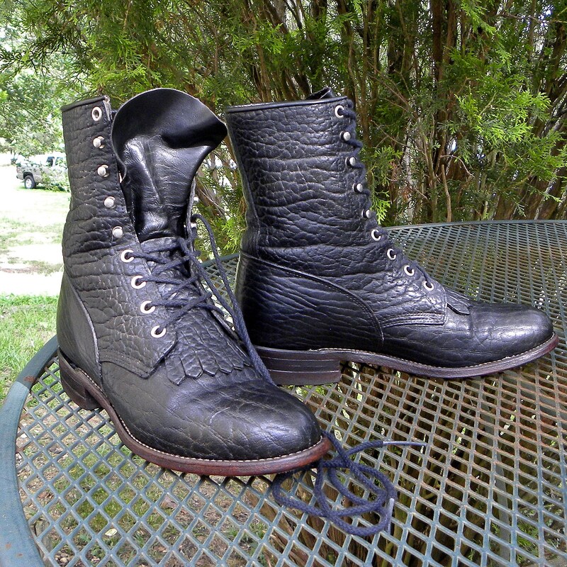Justin Roper Boots - Etsy