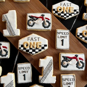 Fast One (car/moto) Cookie Set - Etsy
