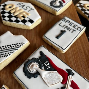 Fast One (car/moto) Cookie Set - Etsy