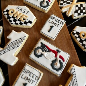 Fast One (car/moto) Cookie Set - Etsy