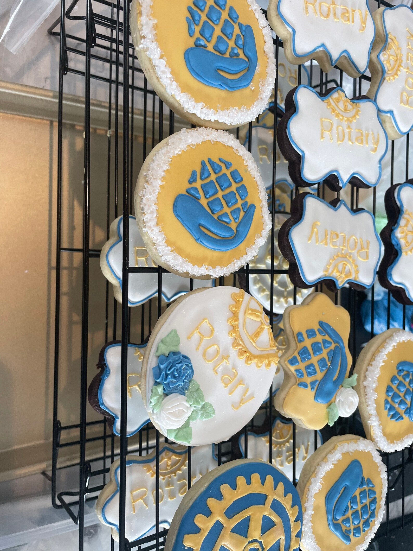 Rotary Club Cookies - Etsy