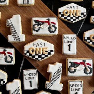 Fast One (car/moto) Cookie Set - Etsy