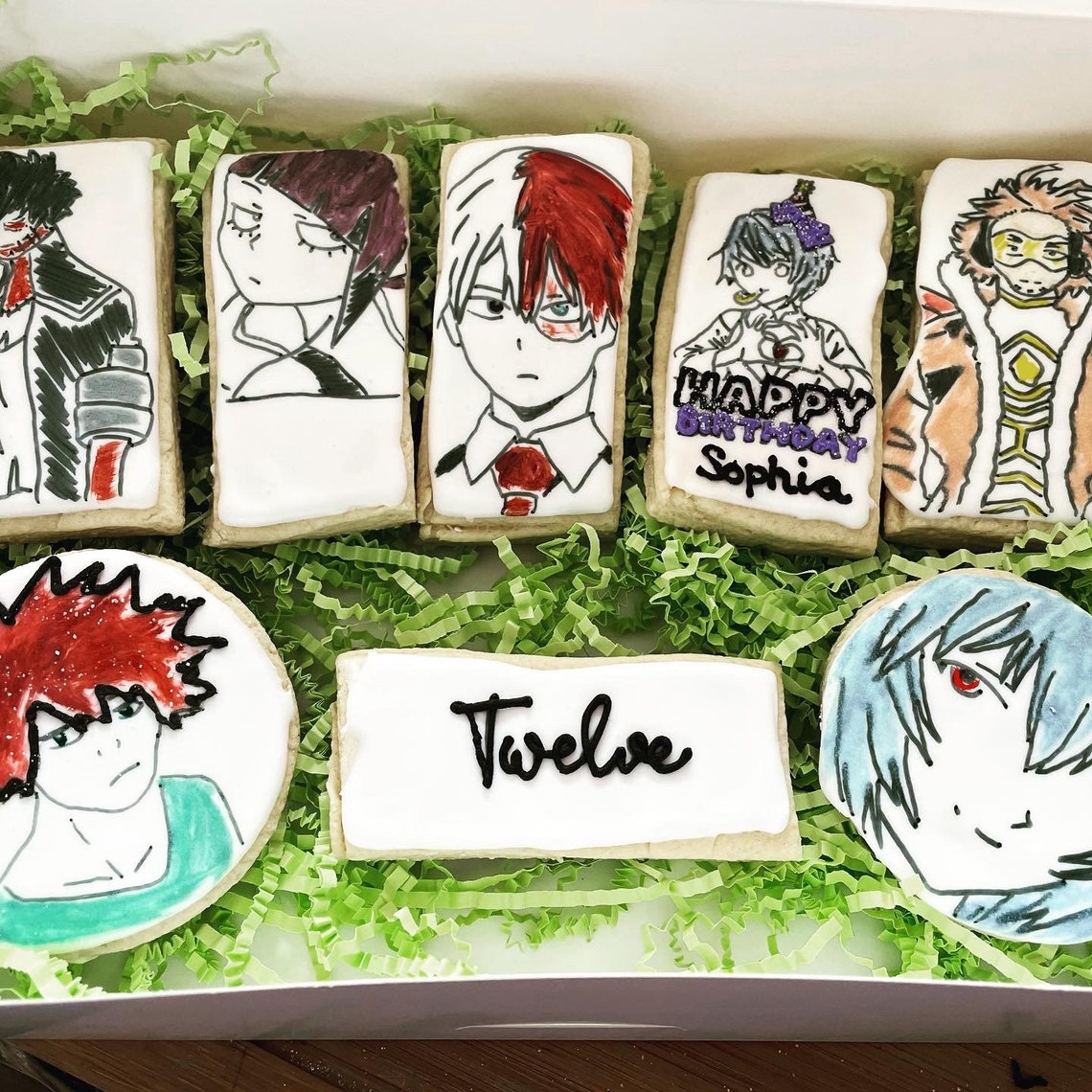Anime Cookies - Etsy