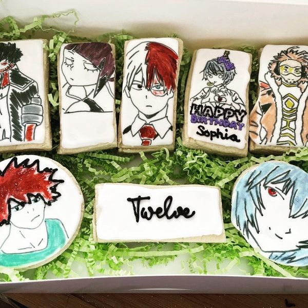 Demon Slayer Cookies - Etsy