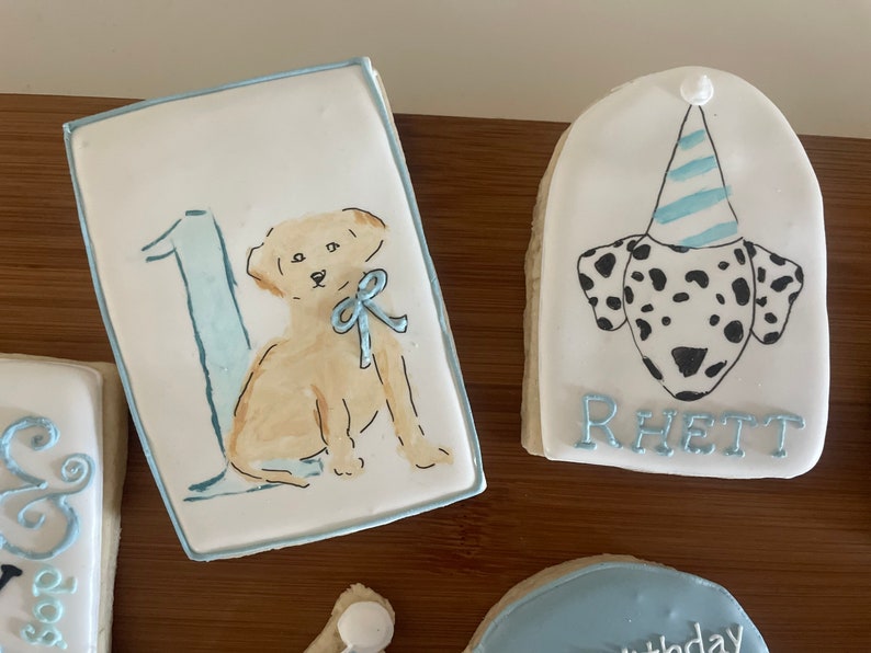 Puppy Dog Theme Cookies - Etsy