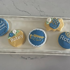 Rotary Club Cookies - Etsy