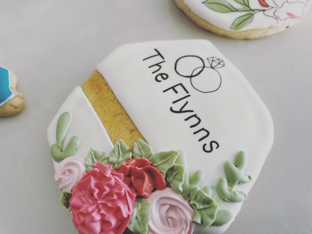 Custom Wedding Cookies - Etsy