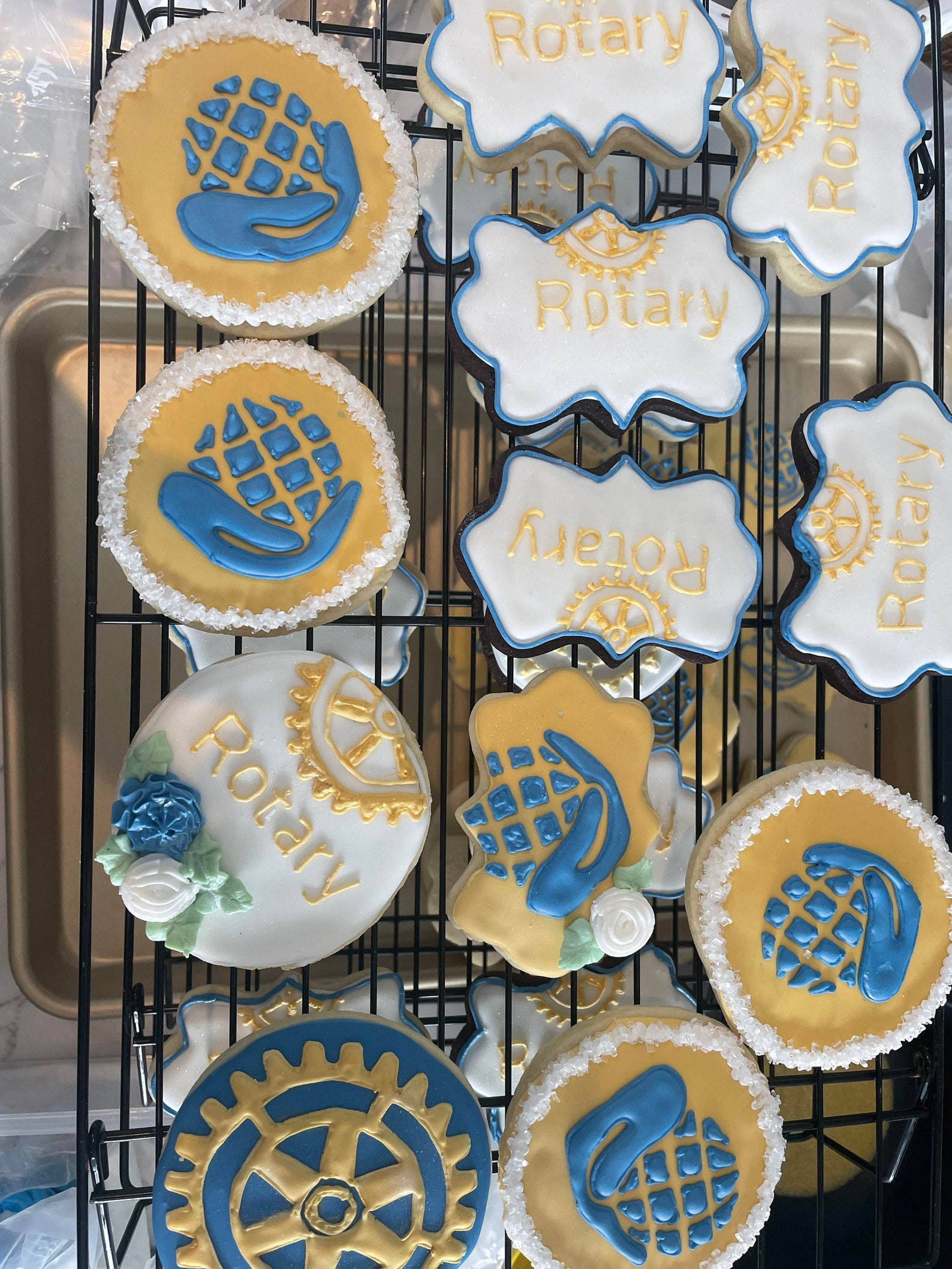 Rotary Club Cookies - Etsy