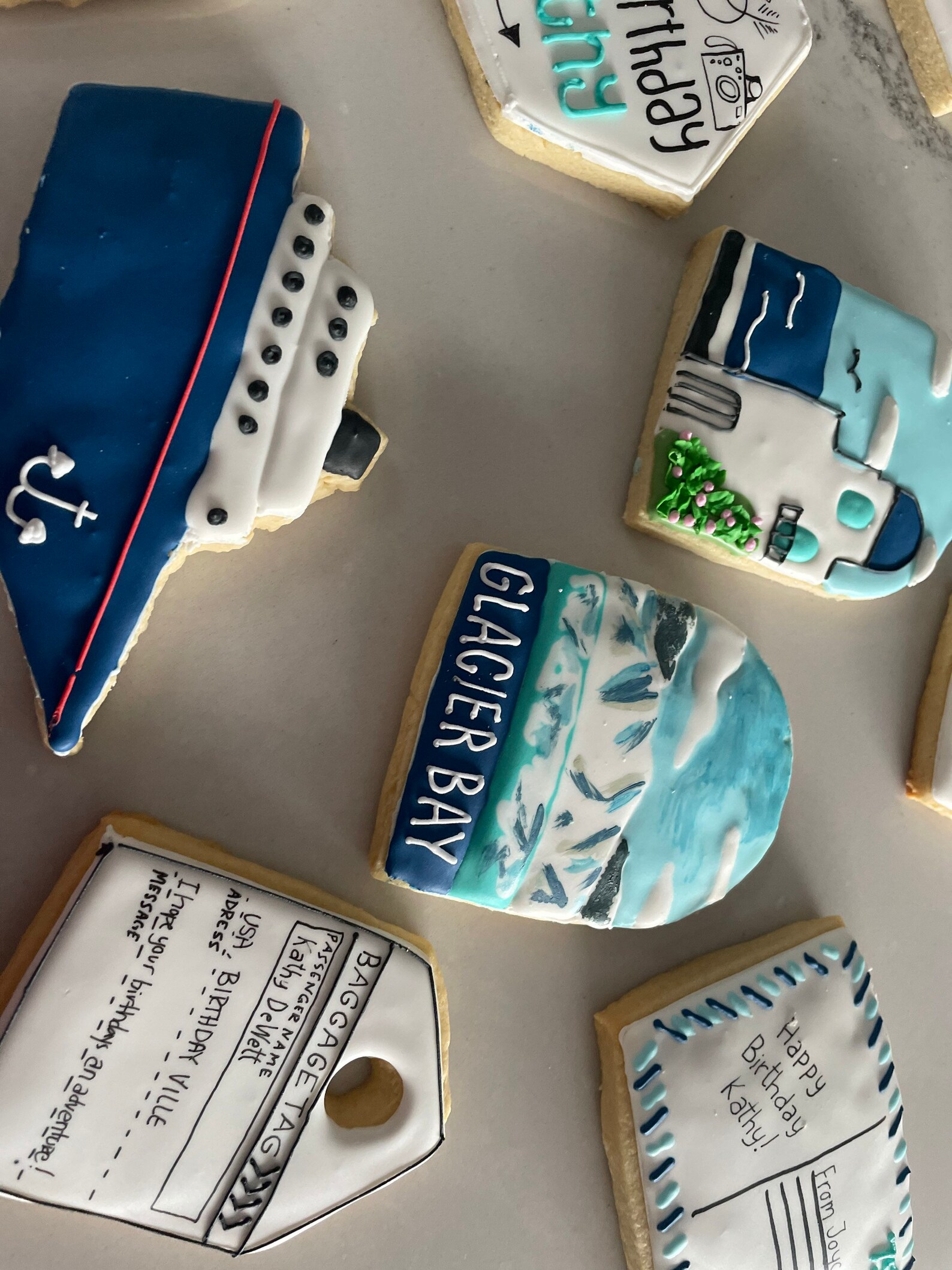 Travel Theme Cookies - Etsy