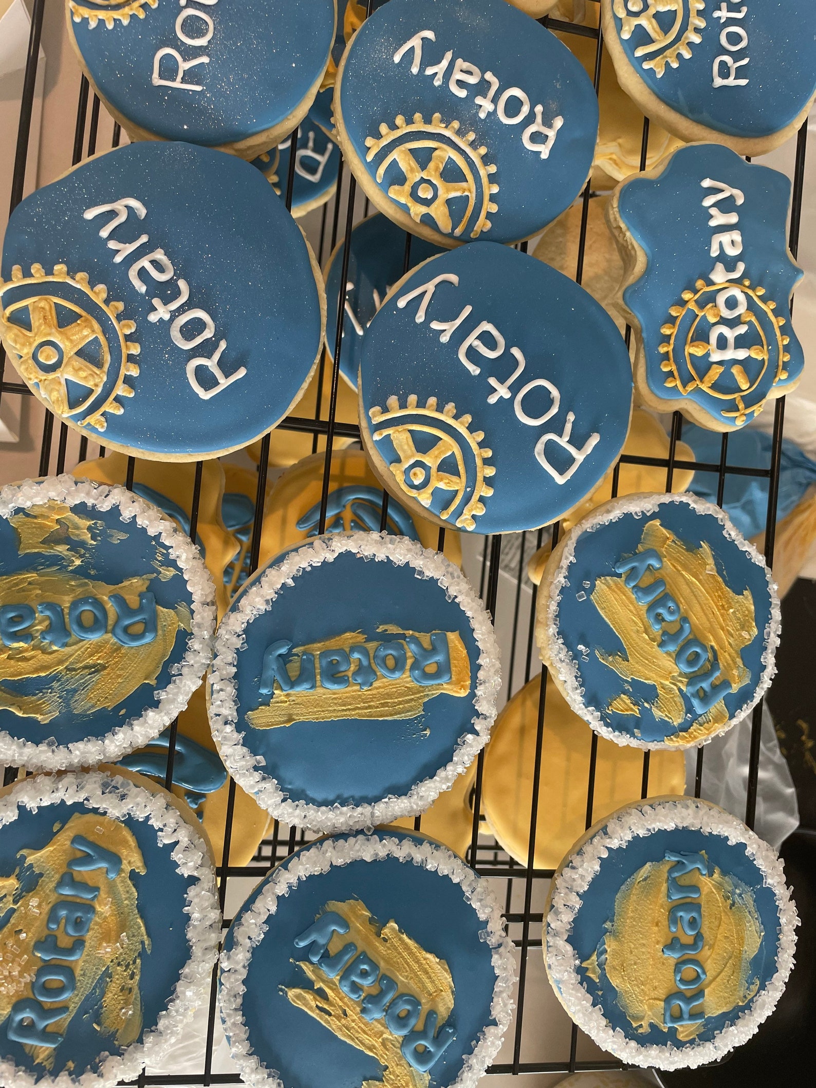Rotary Club Cookies - Etsy
