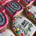 Peace Out Single Digits Theme Cookies - Etsy
