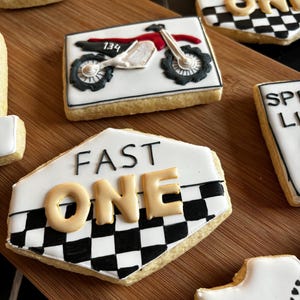 Fast One (car/moto) Cookie Set - Etsy