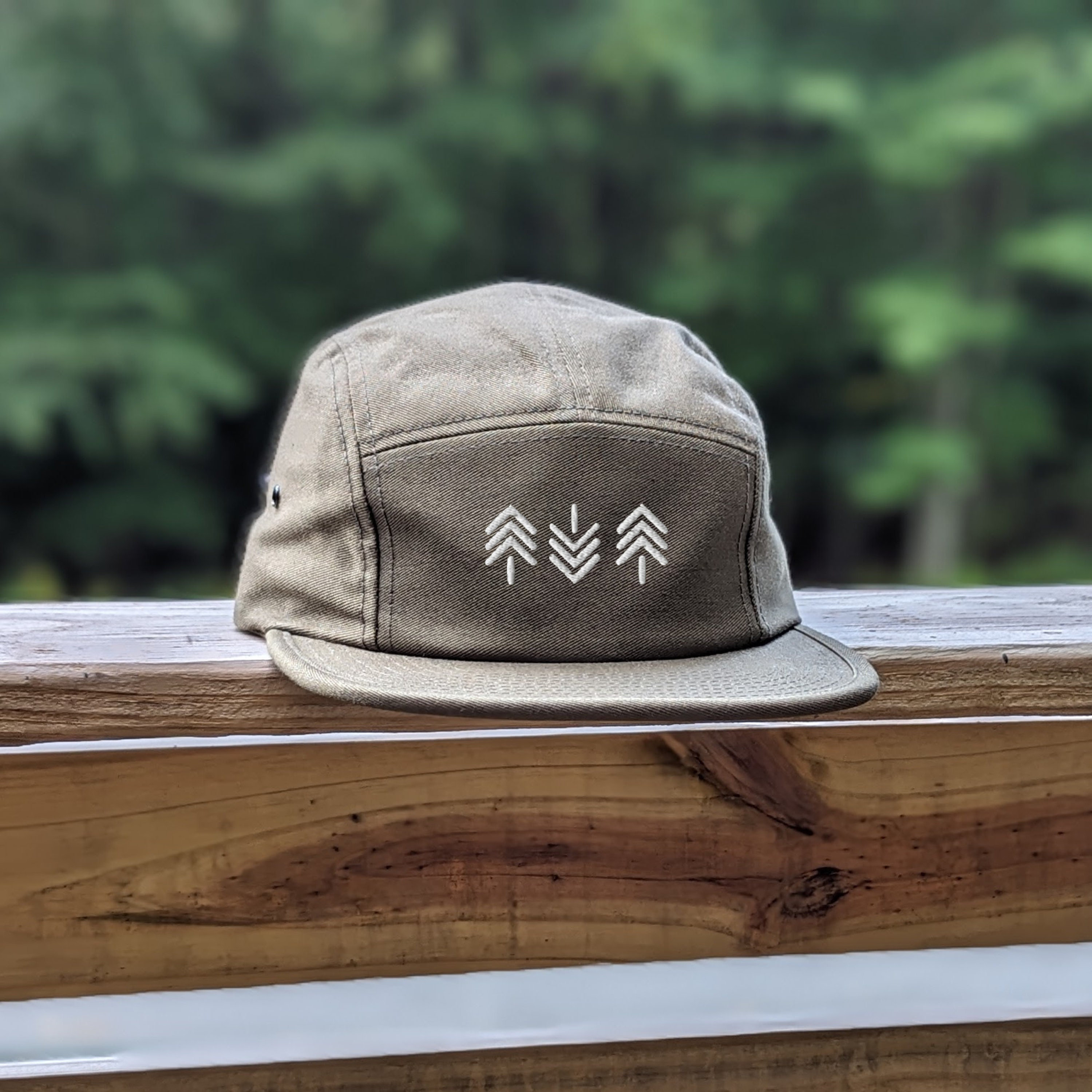 Tree 5 Panel Hat, Five Panel Hat, Camp Hat, Camper Hat, 5 Panel, Adjustable Hat, Hiking Hat ...