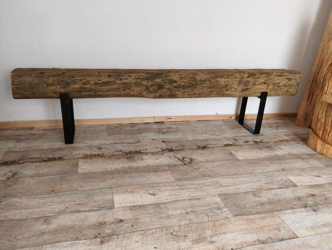 Table poutre, table console en poutres anciennes, lowboard - Etsy France