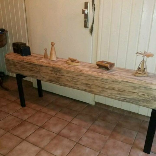 Beam Console Table - Etsy
