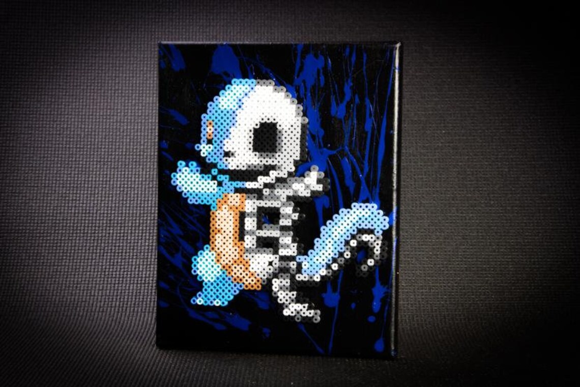 Skeleton Pokemon Set 10x8 Bulbasaur Charmander and/or | Etsy